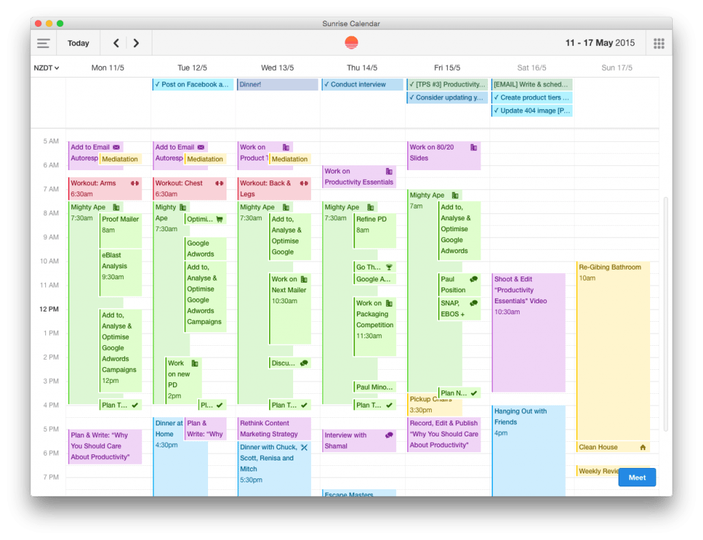 Setting Up Your Calendar | Highbrow