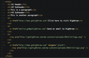 Links and Images | Highbrow